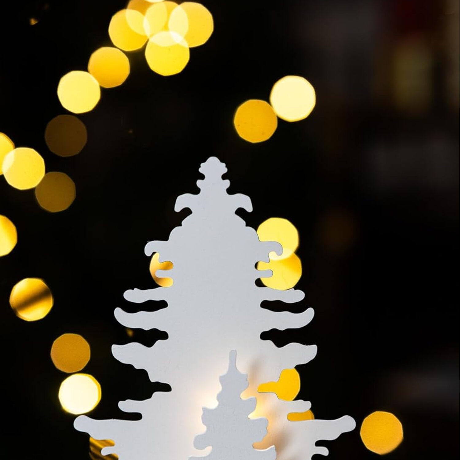 Christmas Wooden Stag Light Decoration