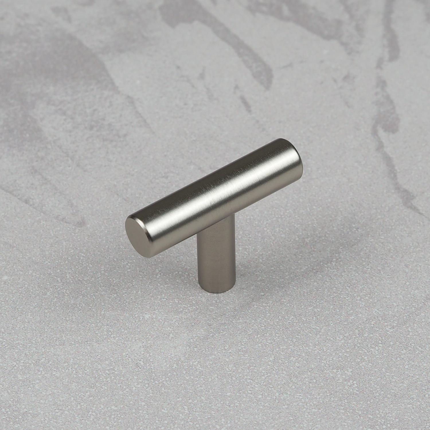 Brushed Nickel T-Bar Cupboard Handles Kitchen Cabinet