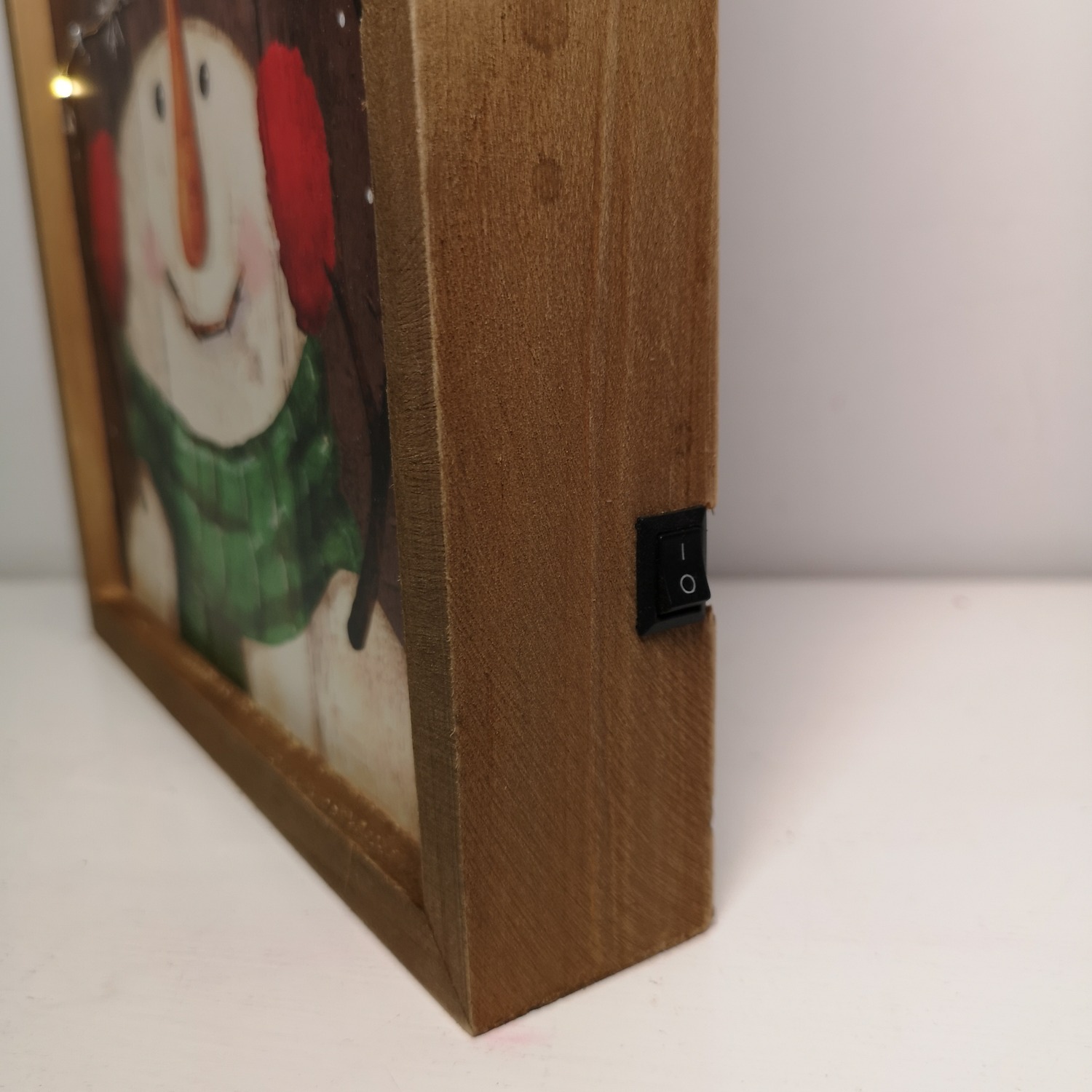 Wall Hanging Frame Christmas Decoration with Choice of Festive Design
