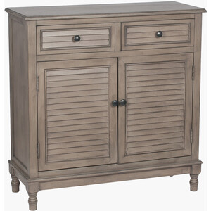 Wooden 2 Drawer 2 Door Unit