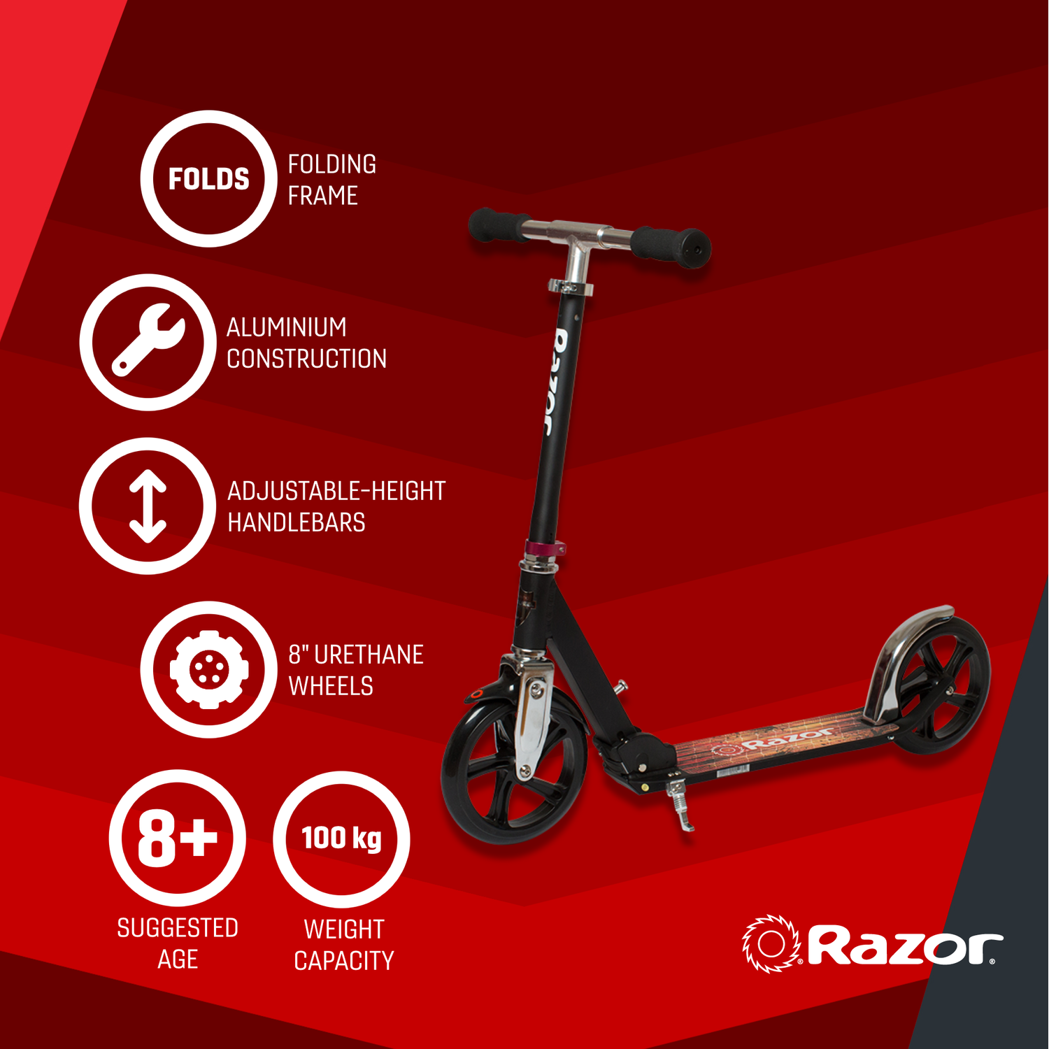 Black Label A5 Lux Scooter