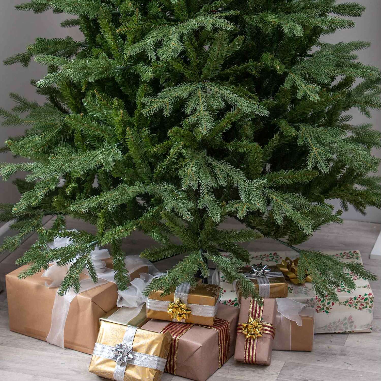 7ft Burghley Green Spruce Artificial Christmas Tree
