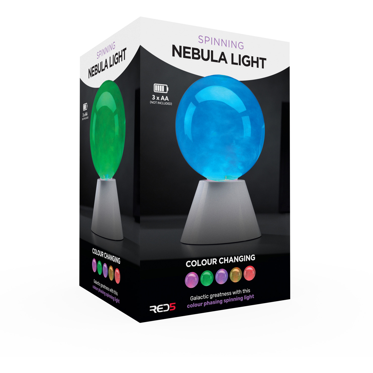 Spinning Nebula Light
