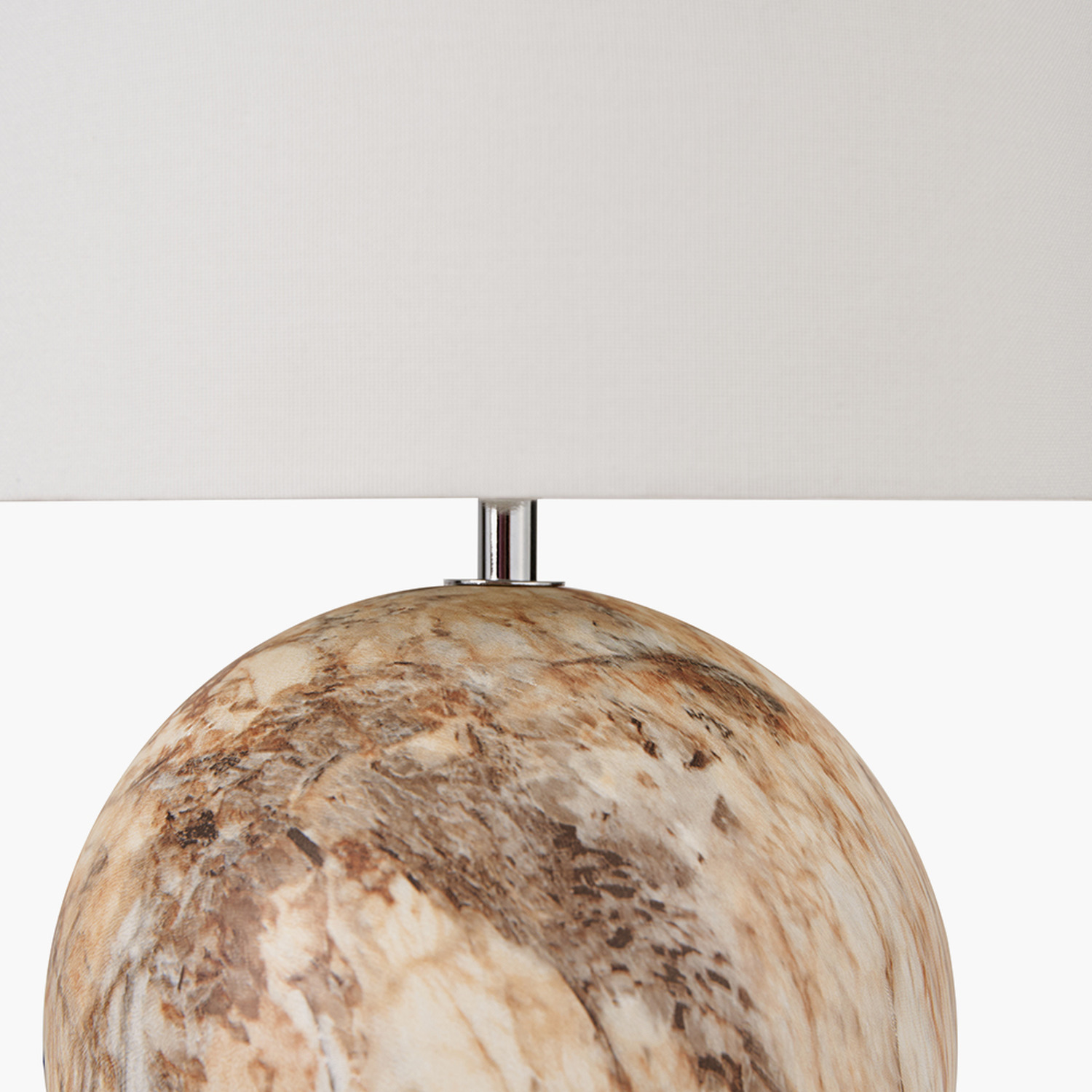 Natural Stone Effect Ceramic Table Lamp