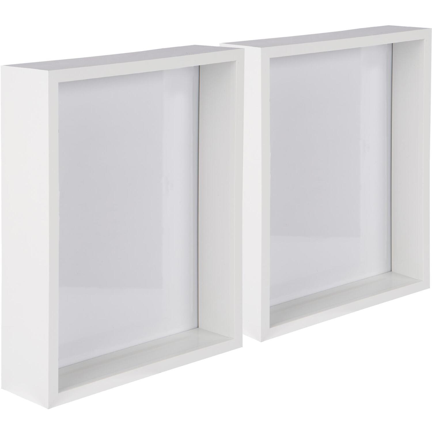 8x10" 3D Deep Box Photo Frame Pack of 2