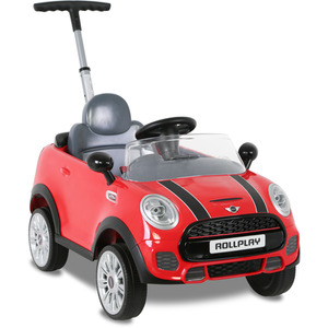 Mini Cooper Play Push Car with Parental Handle