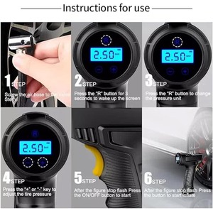 Digital Portable 12v Air Compressor