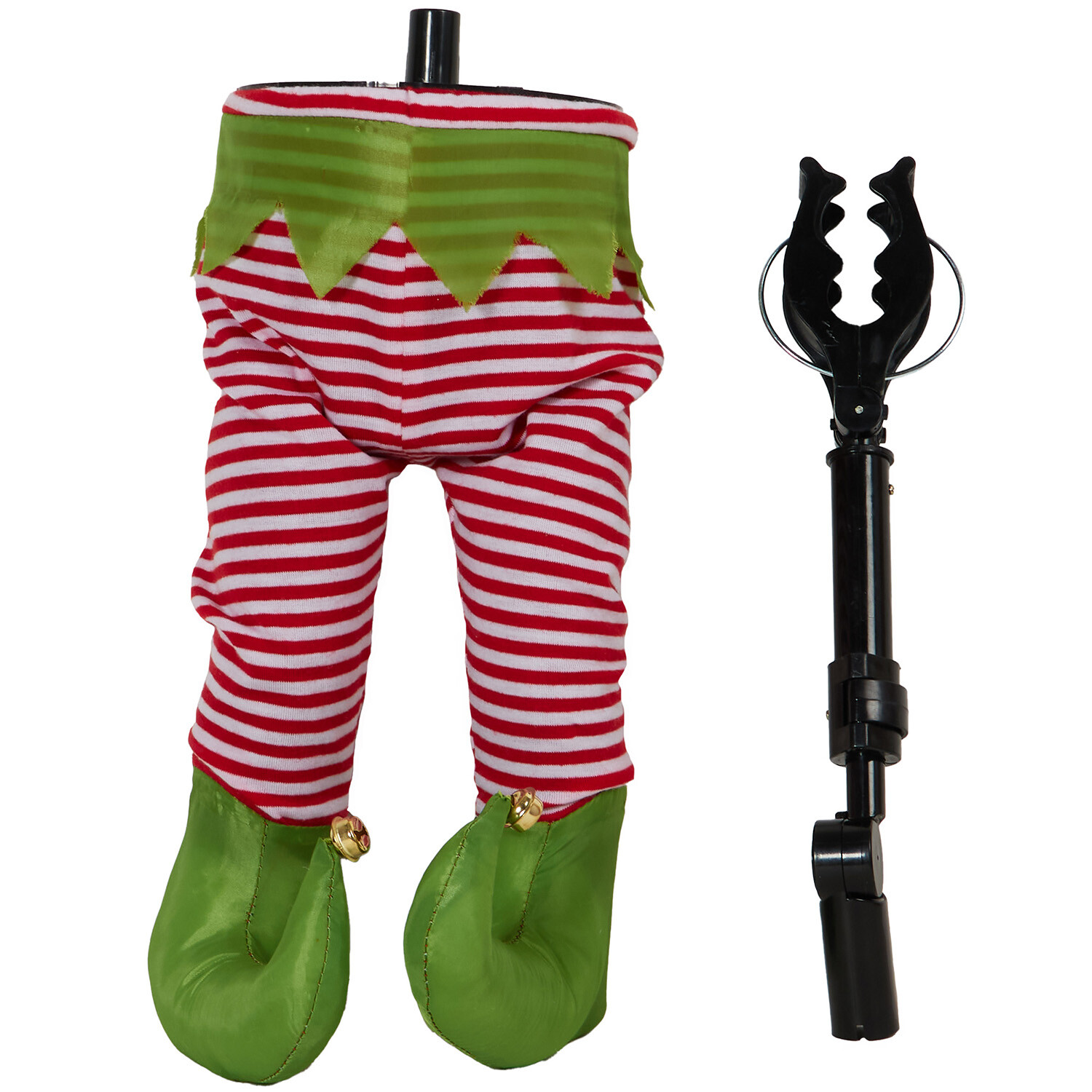 Elf Kicking Tree Legs
