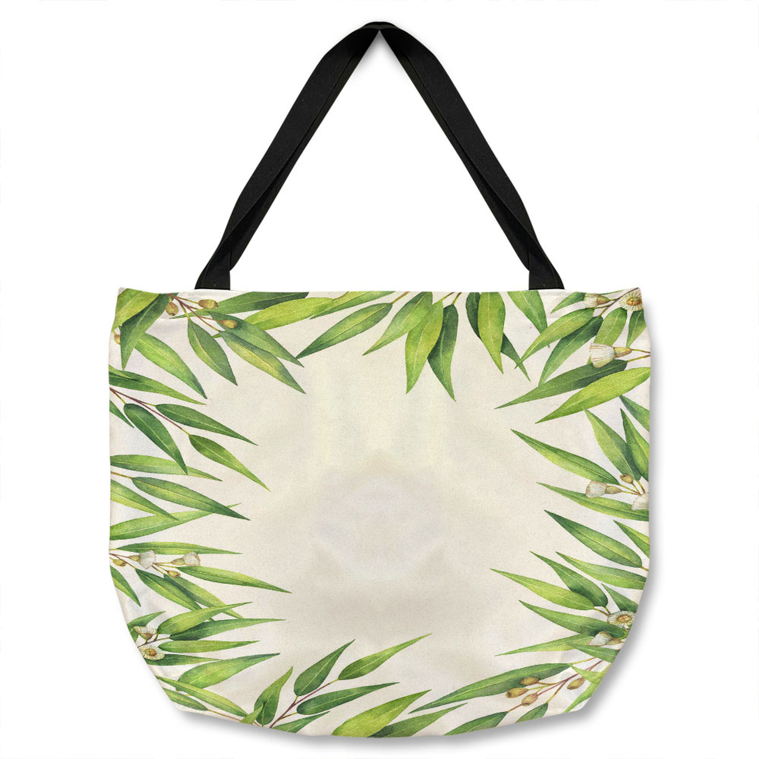 Leaves Border Tote bag