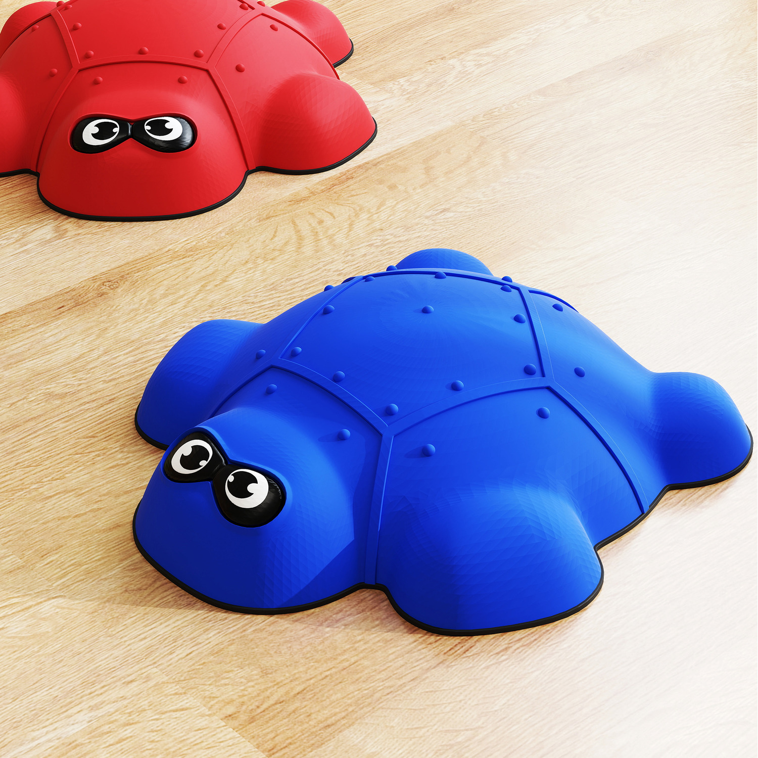 AIYAPLAY Kids Turtle-Shaped Stackable River Stones
