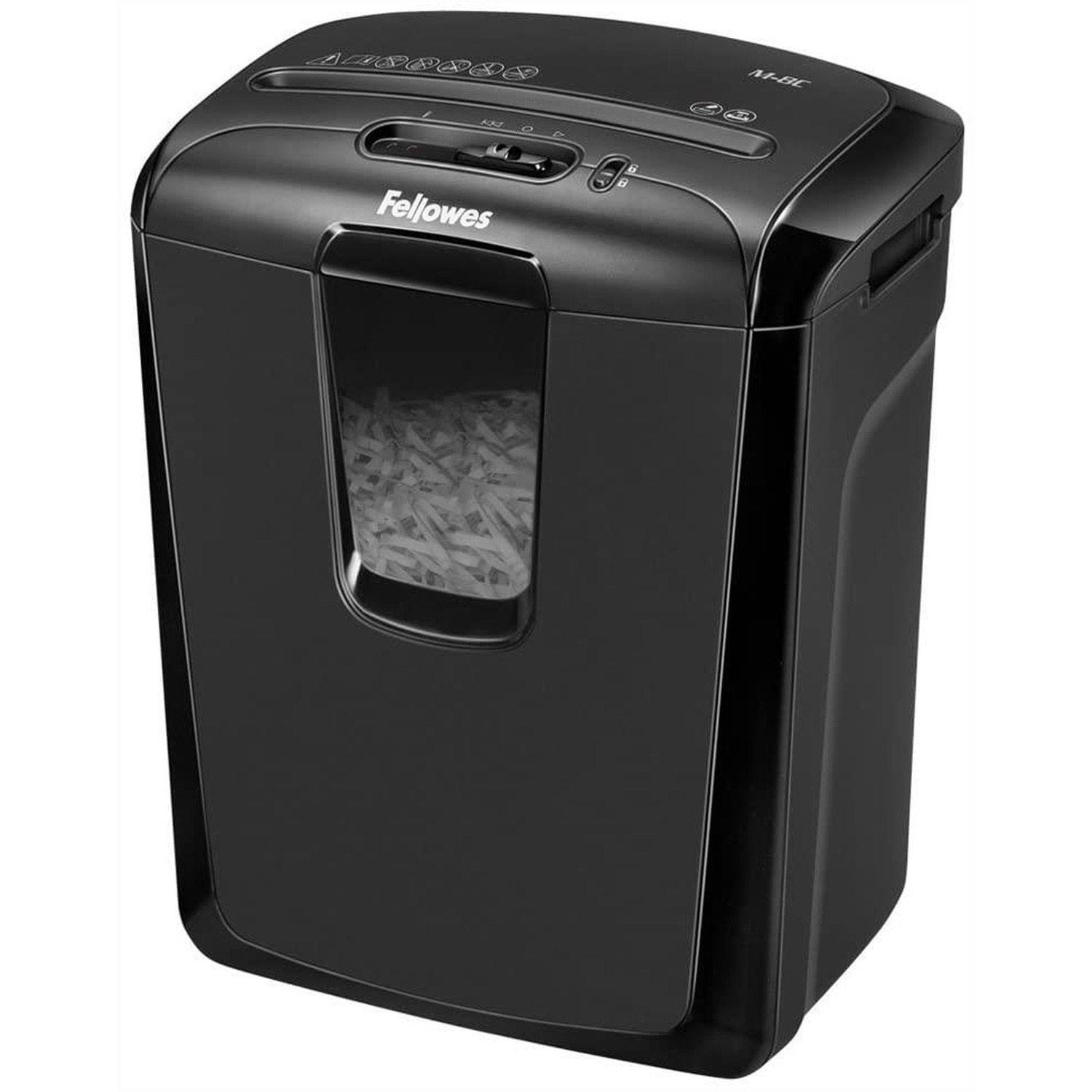 Powershred M-8C 8 Sheet 15L Bin Cross Cut Shredder With Safety Lock