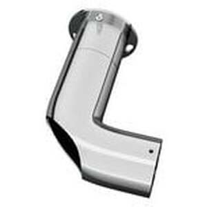 28mm Room Darkening Corner Bracket for Curtain Poles - Chrome