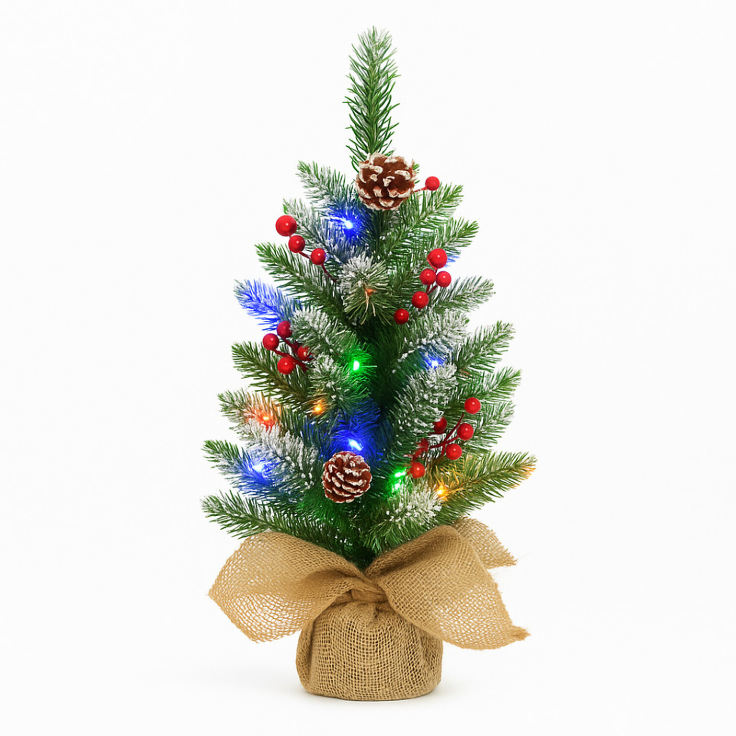2ft Artificial LED Christmas Tree