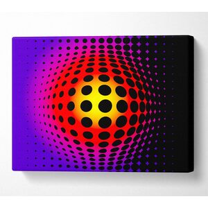 Pushing Through Canvas Print Wall Art