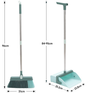 Rotatable Folding Broom and Dustpan Set