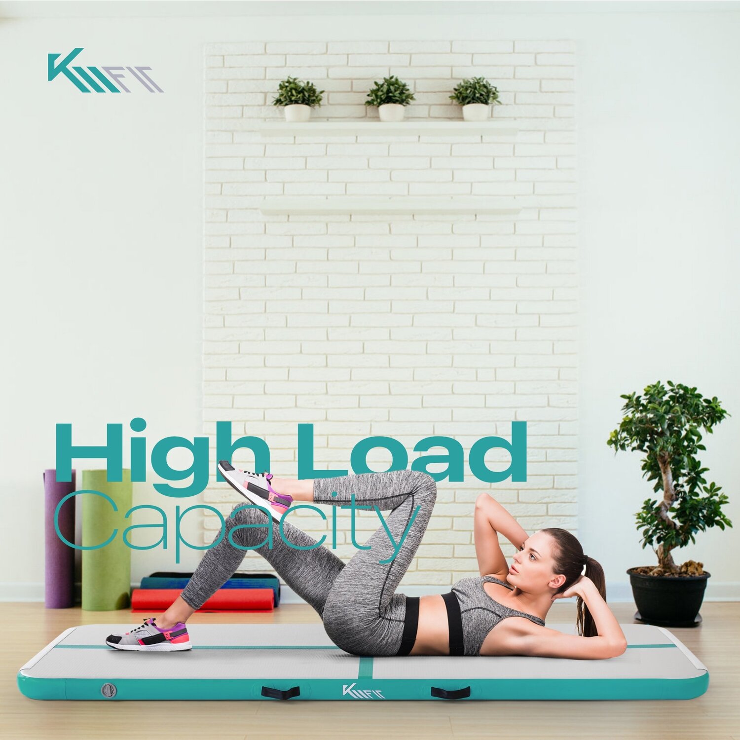 4m Inflatable Airtrack Gym Mat