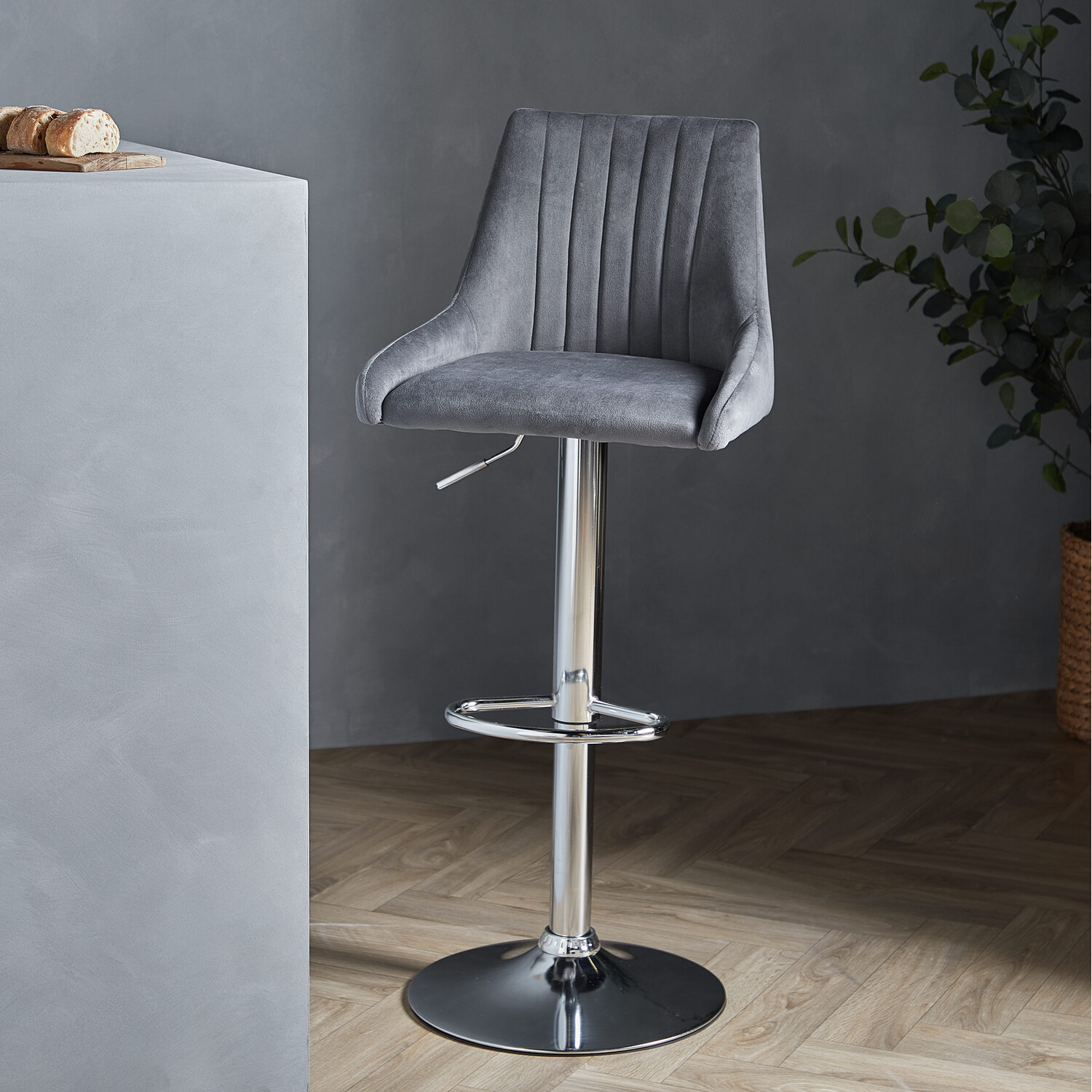 Kitchen Bar Stool with Gas Lift Mechanism