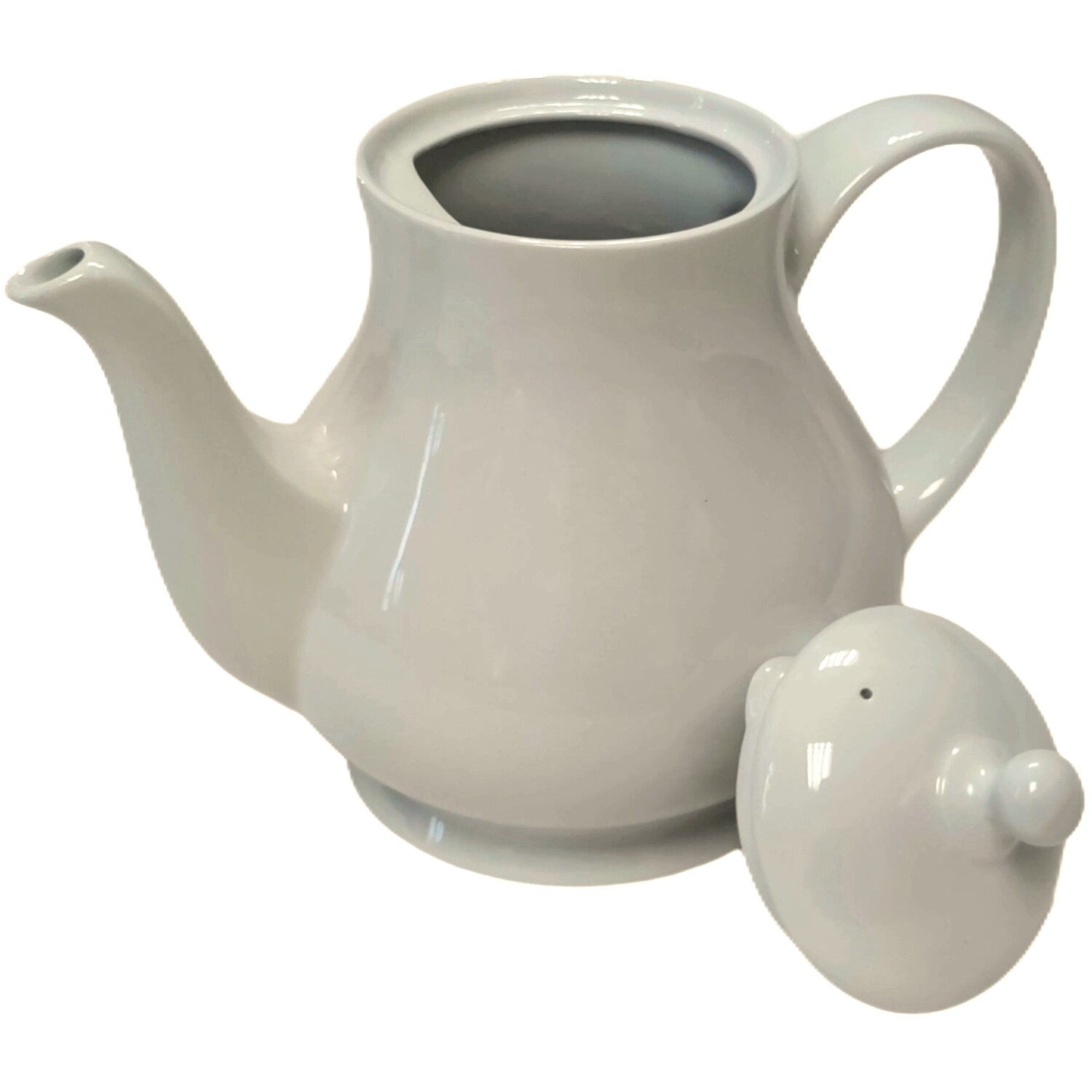 Arcoroc Large Teapot White Ceramic Hotelware 32oz 1L Catering Tea Pot