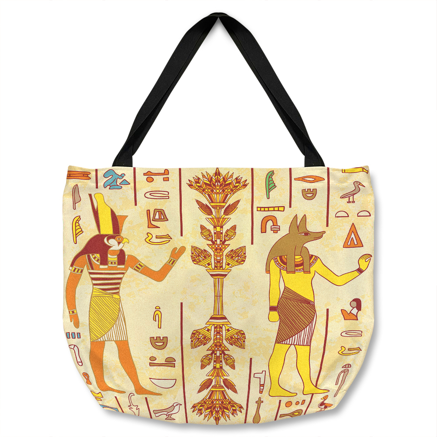 Egyptian Gods Ancient Egyptian Hieroglyphs Tote bag