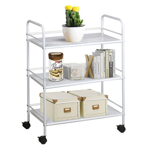 3 Shelf Portable Storage Trolley