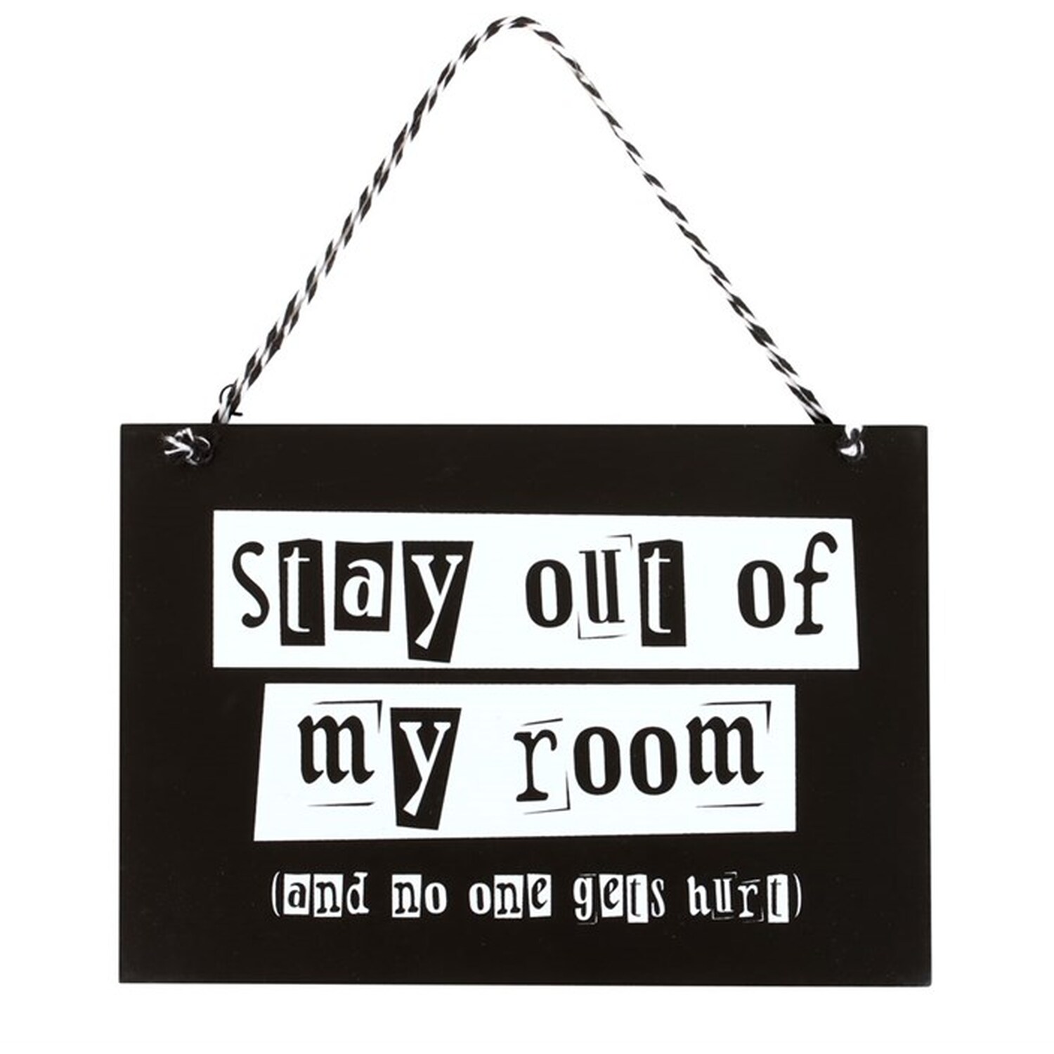 Stay Out Of My Room Warning Sign