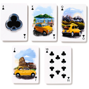 Standard Deck of Playing Cards - Fiat 500
