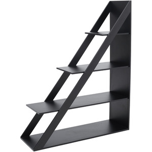 4-Tier Triangle Corner Bookcase