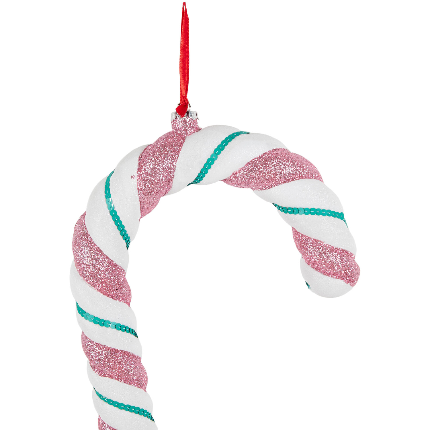 Giant Glitter Candy Cane