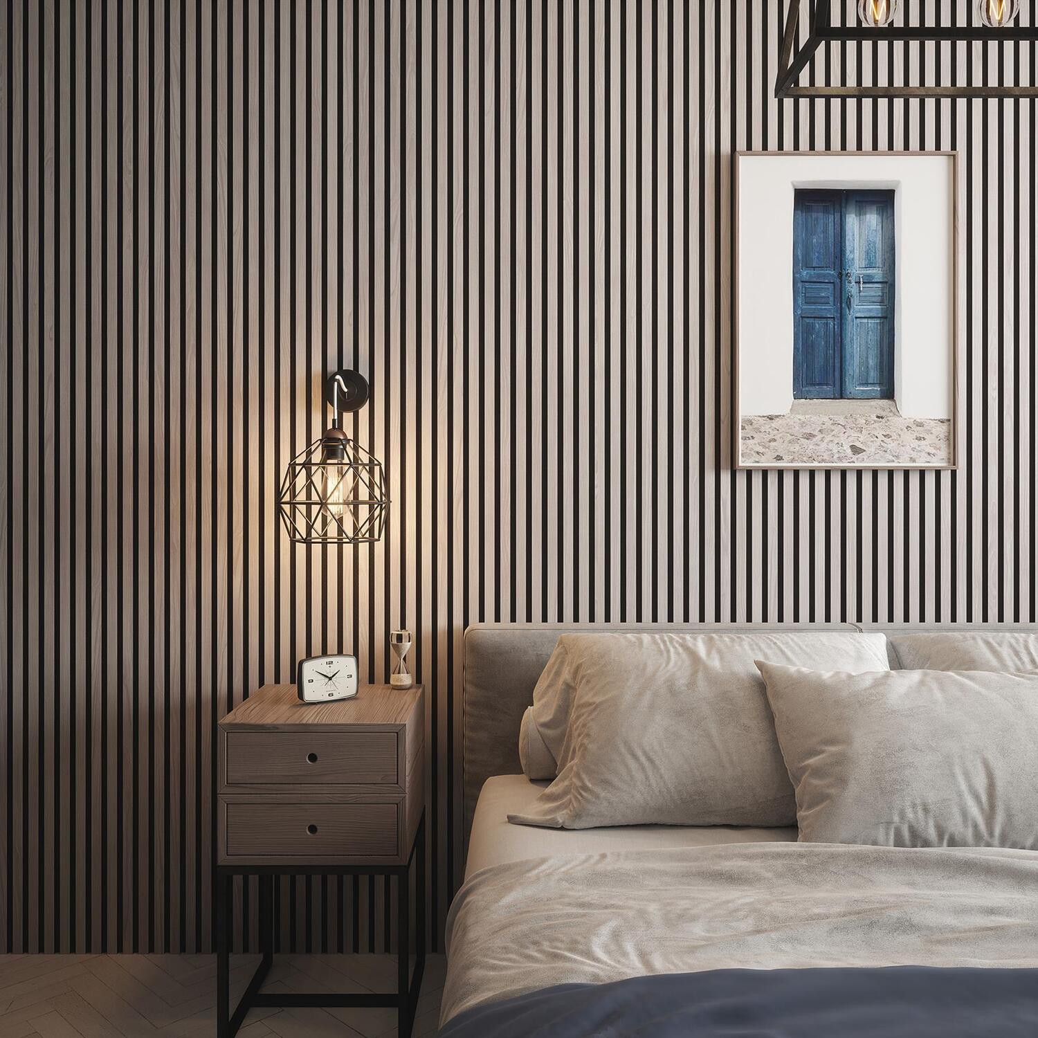 Silver Birch Acoustic Wall Panel