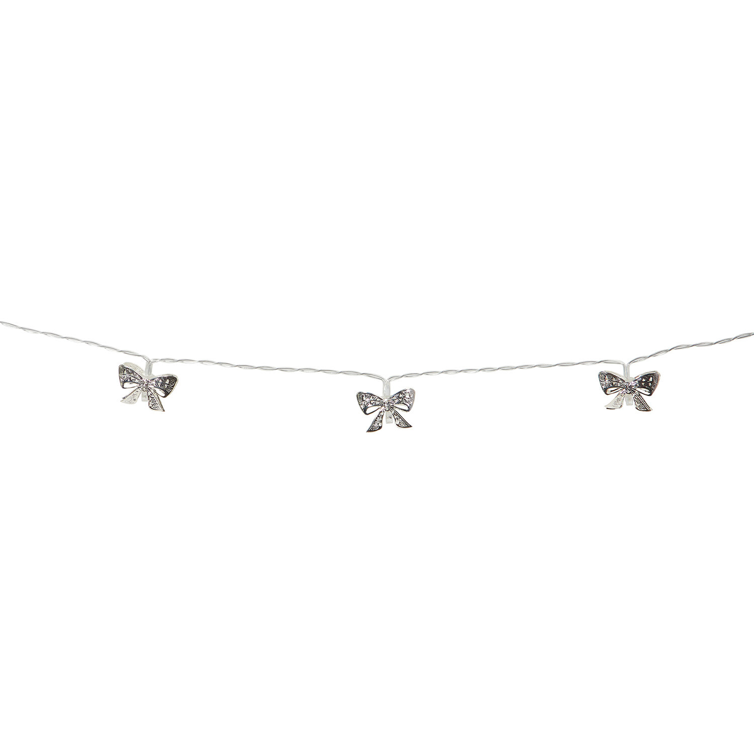 20 LED Christmas Bow String Light