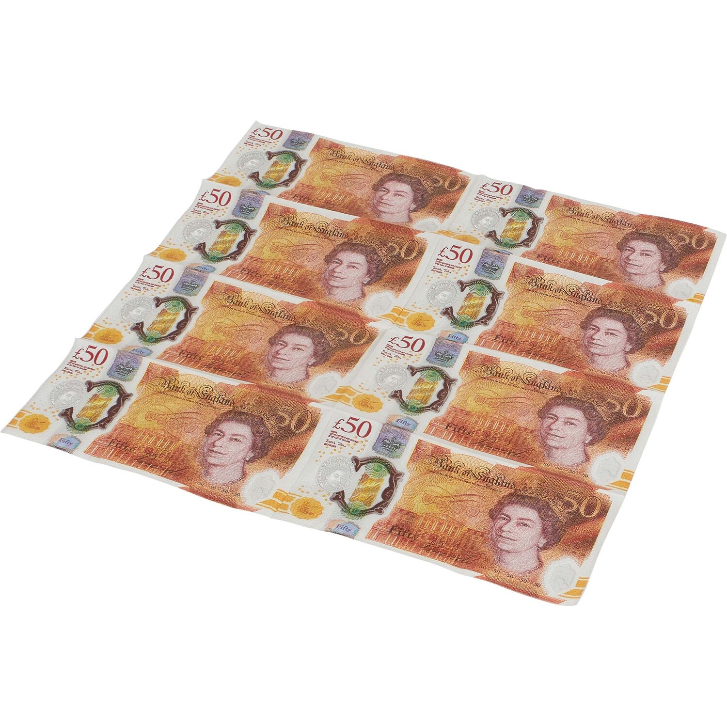 Pack of 15 Money Napkins