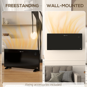 2000W Electric Convector Heater with LED Display Timer