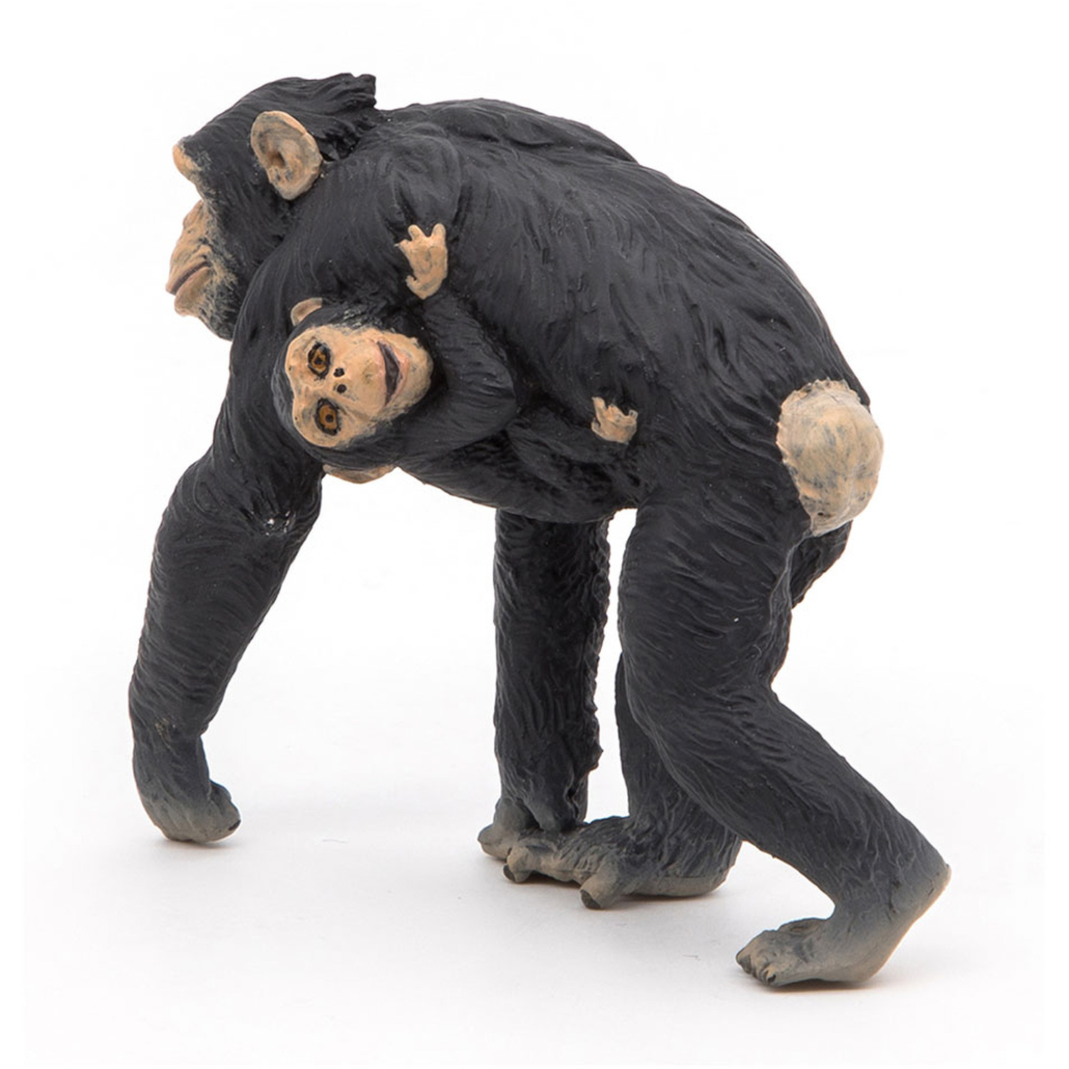 PAPO Wild Animal Kingdom Chimpanzee and Baby Toy Figure
