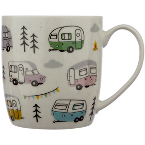 Novelty Porcelain Mug - Wildwood Caravan