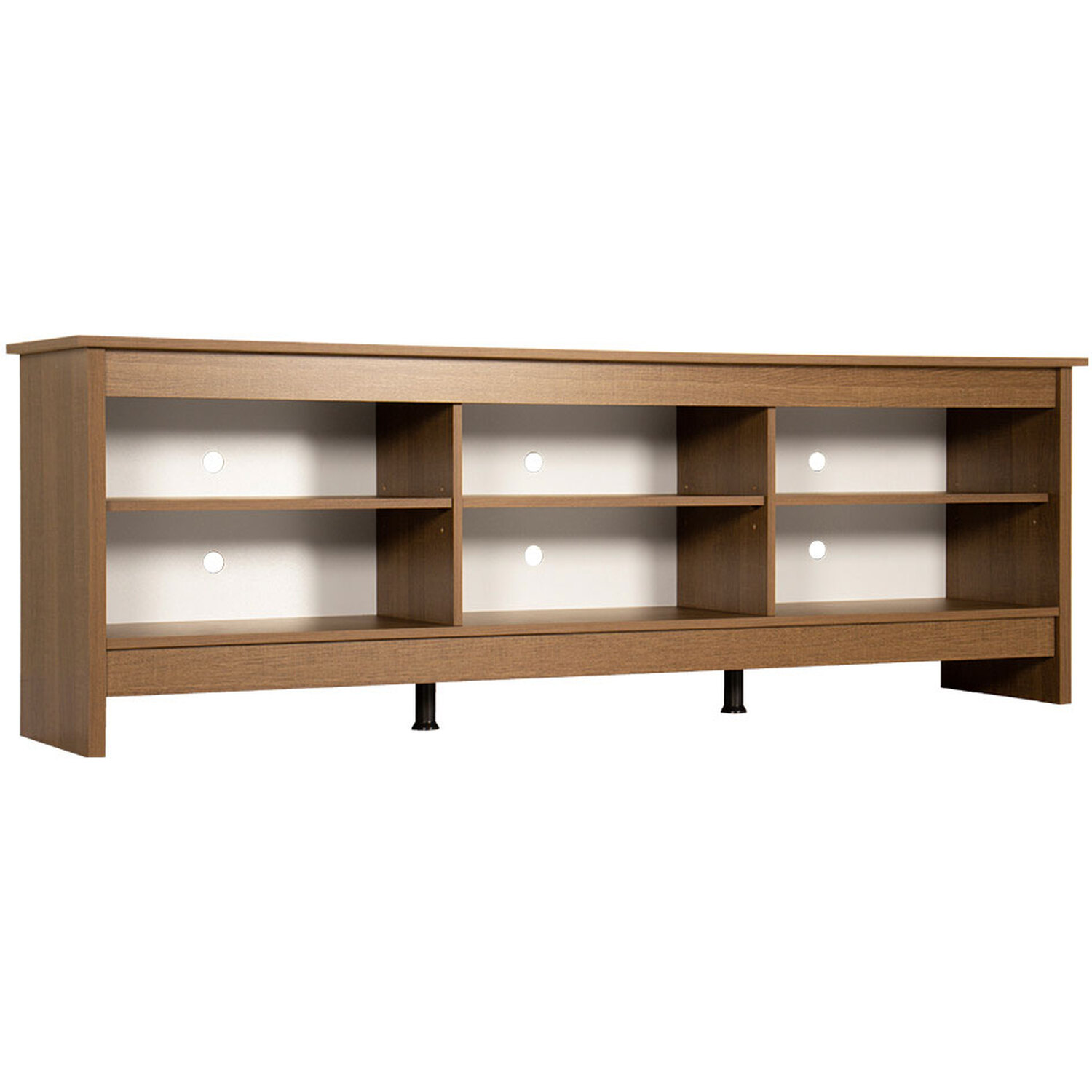 Madesa TV Stand with 6 Shelves