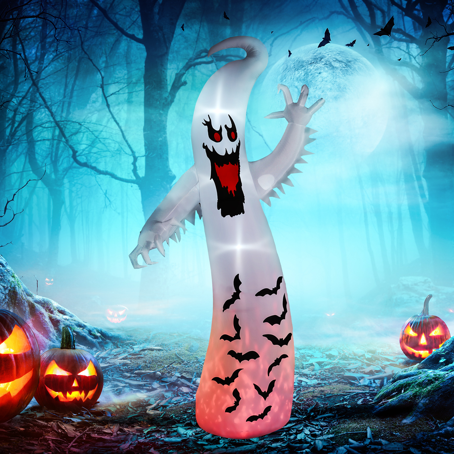 Outsunny 11.8FT Halloween Inflatable Spooky Ghost
