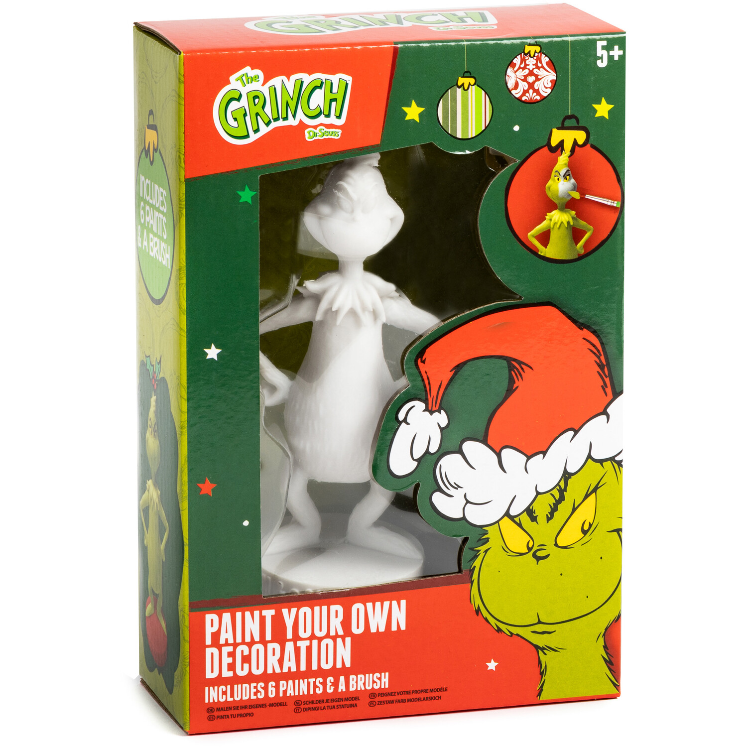 Paint Your Own Grinch Decoration Kit