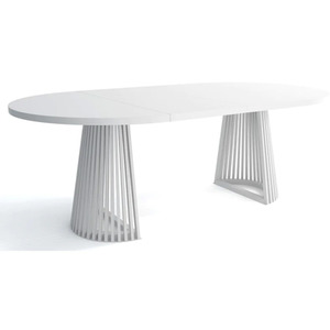 Ruston Round Extendable Table with Slats