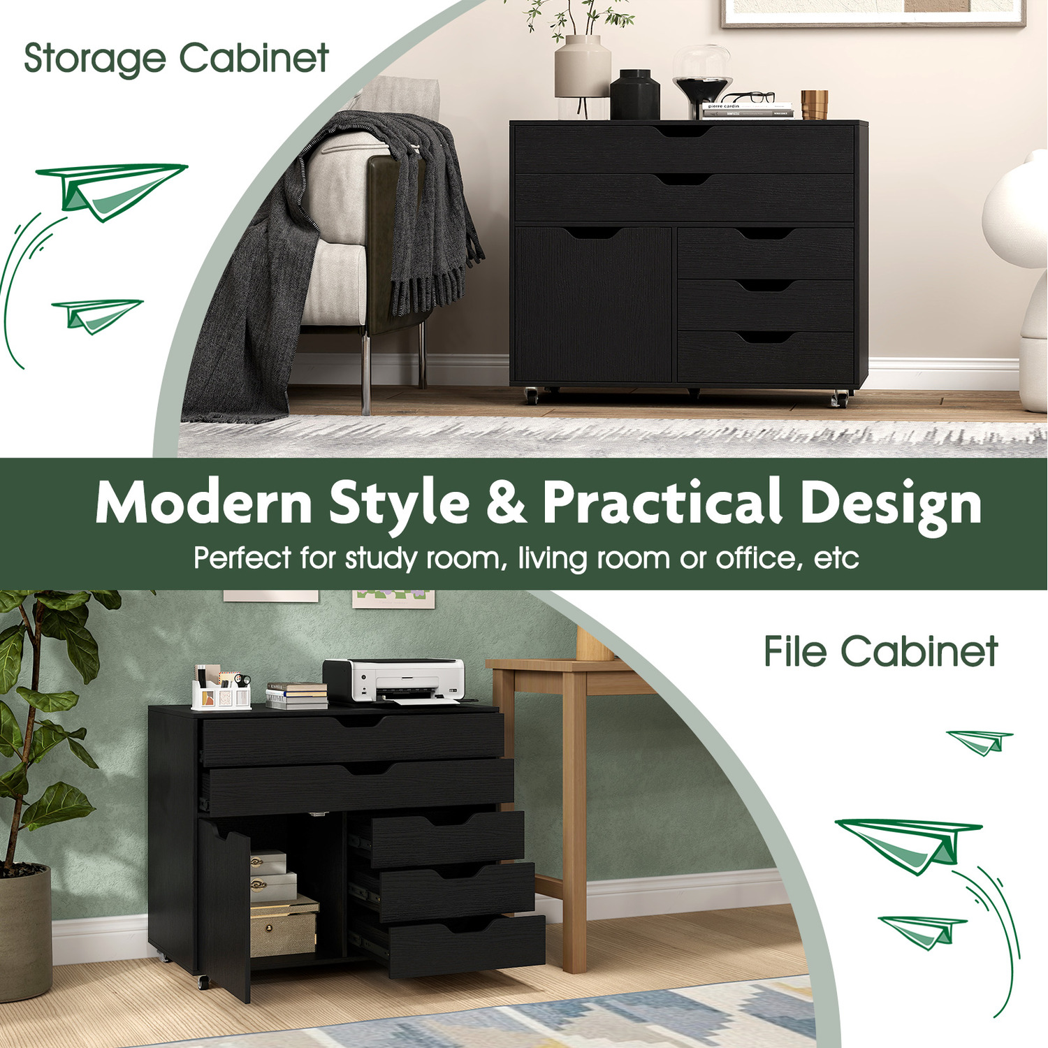Mobile Chest of Drawers