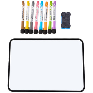 Magnetic Double-Sided Dry-Wipe Whiteboard Set