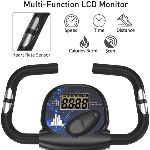 Magnetic Resistance Foldable Exercise Bike