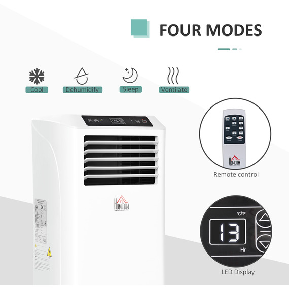 Mobile Air Conditioner with Remote Control