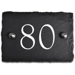 Rustic Slate Number 80