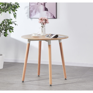 Round Lorenzo Dining Set Includes a Table and Chairs Set of 4