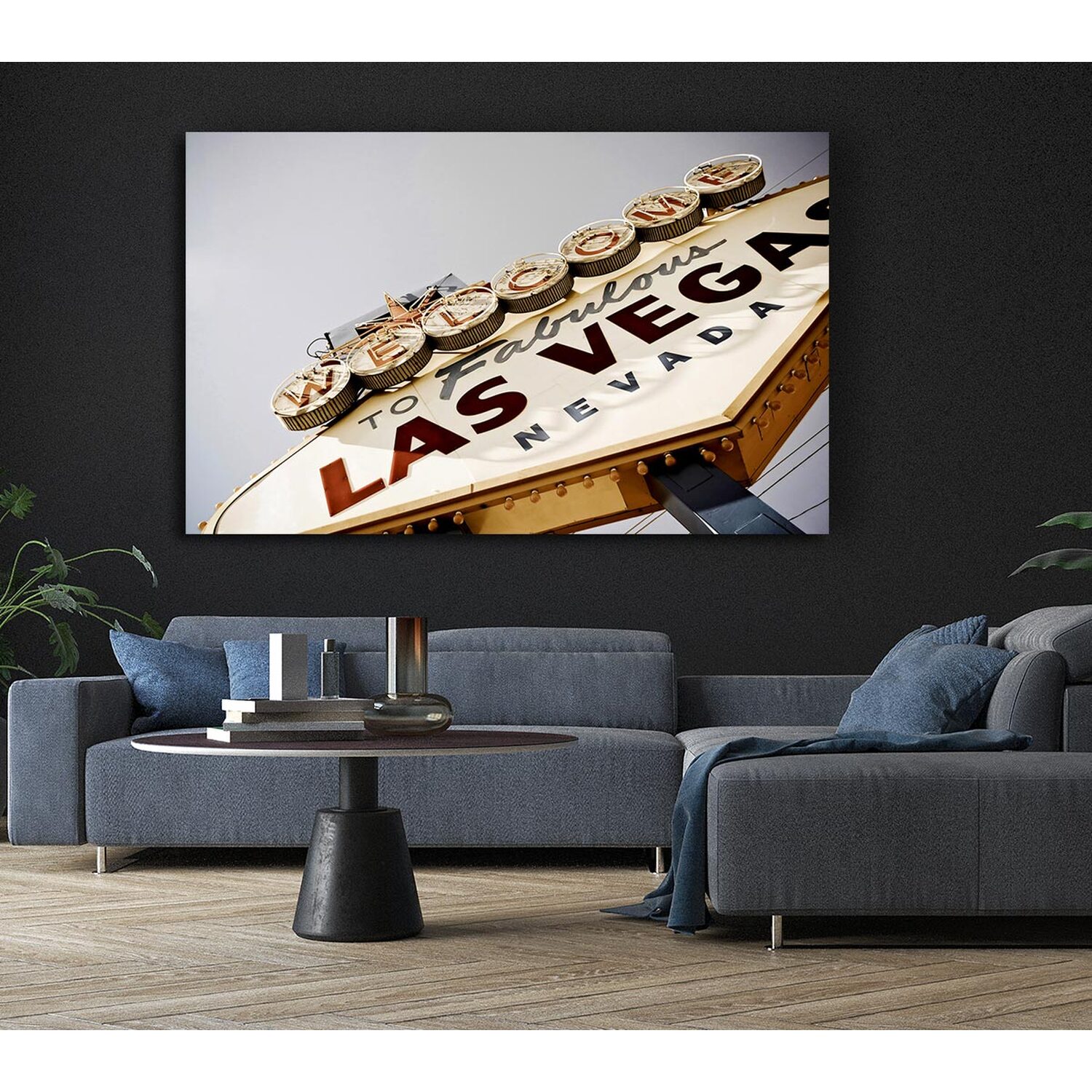 Las Vegas Sign Canvas Print Wall Art