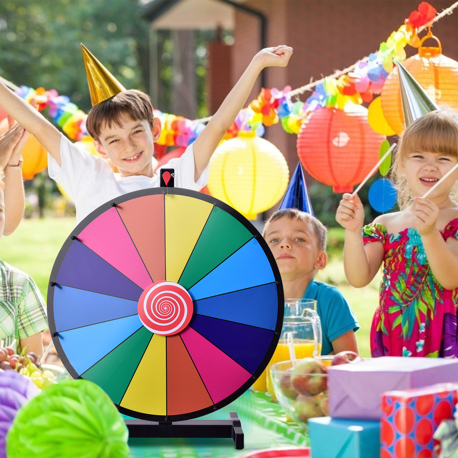 45CM Tabletop Spinning Prize Wheel