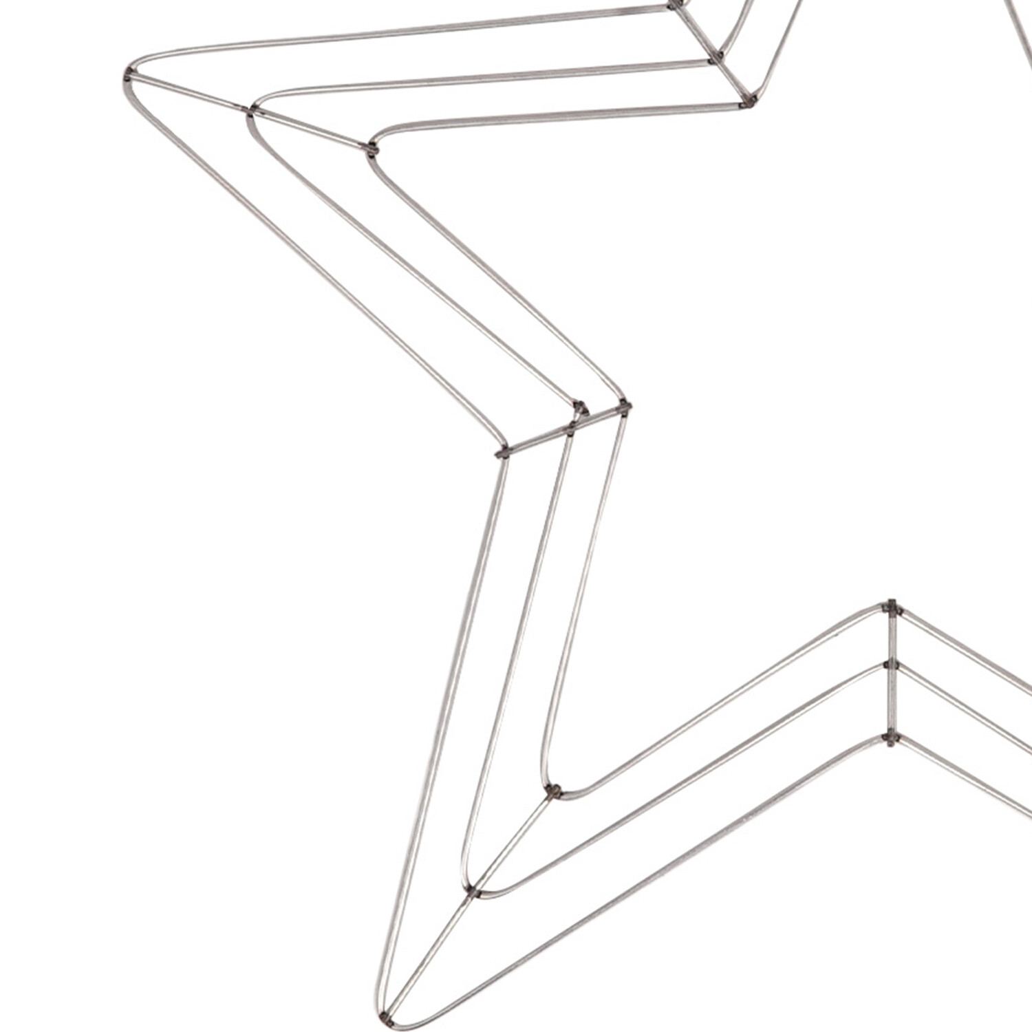 Star Shaped Wire Wreath