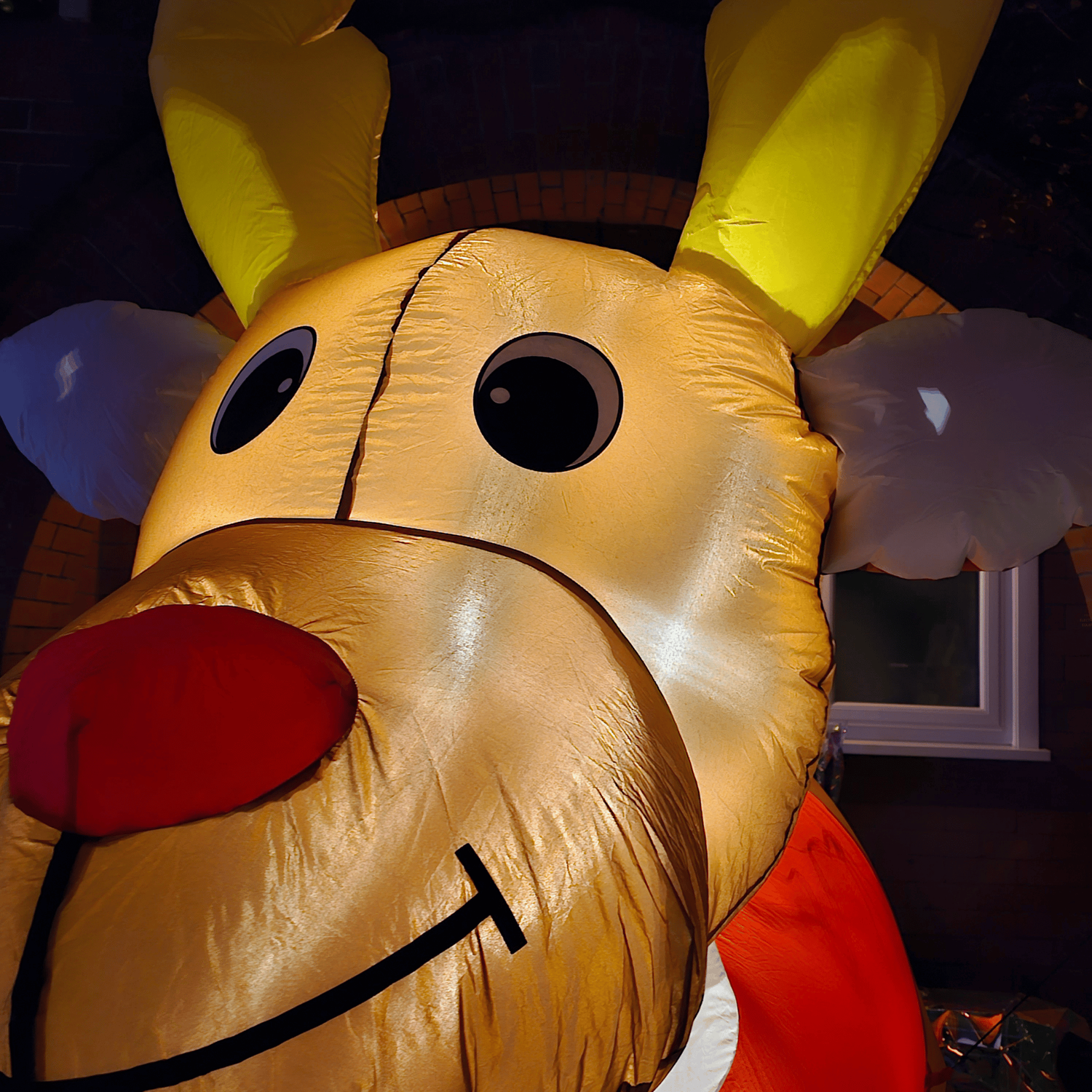 Light up Inflatable Outdoor Christmas Reindeer with LEDs