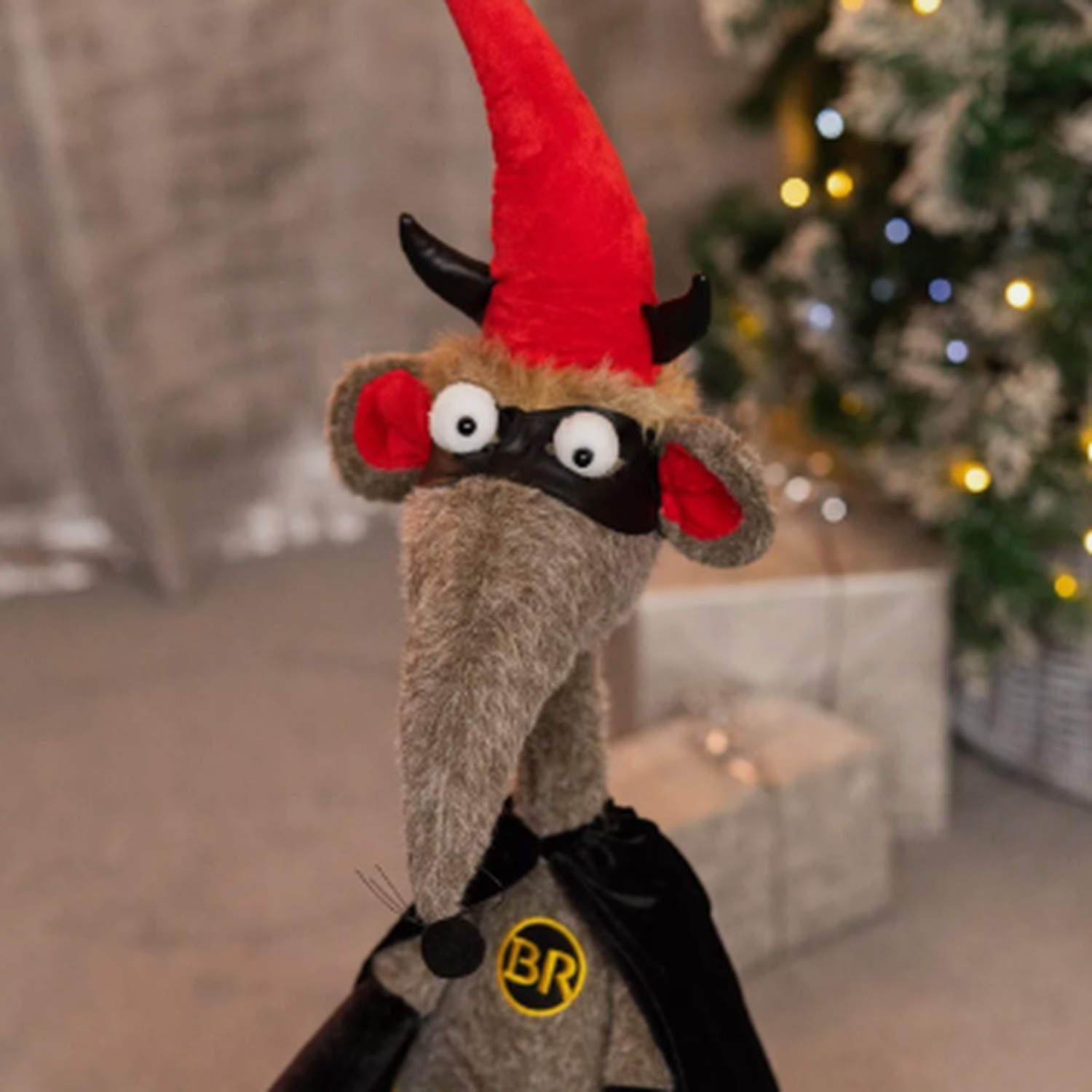 Christmas Large Bat Rat Plush