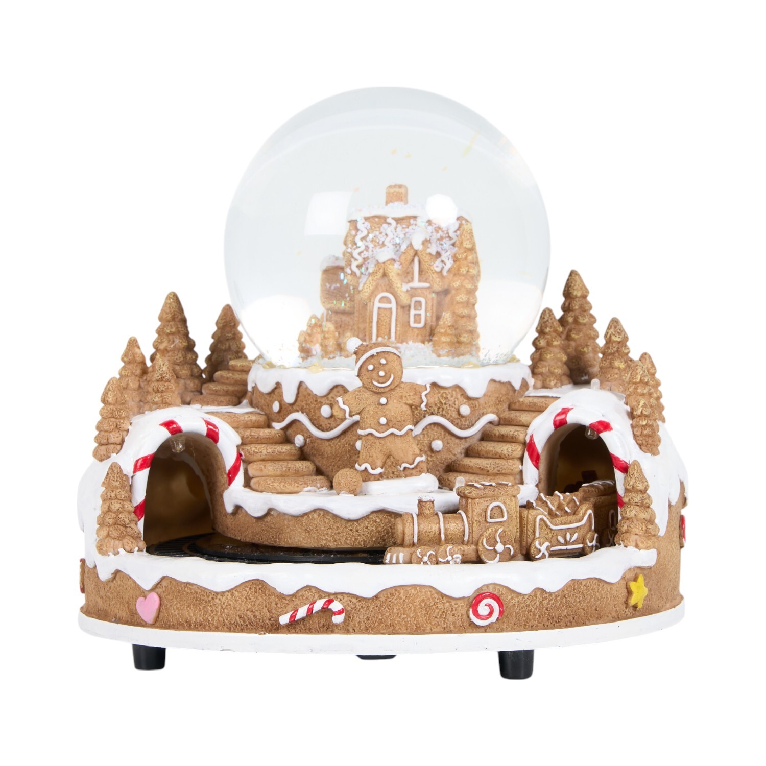 Gingerbread Snow Globe